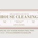 House Cleaning Coupon Voucher - INSTANT DOWNLOAD - EDITABLE Text ...