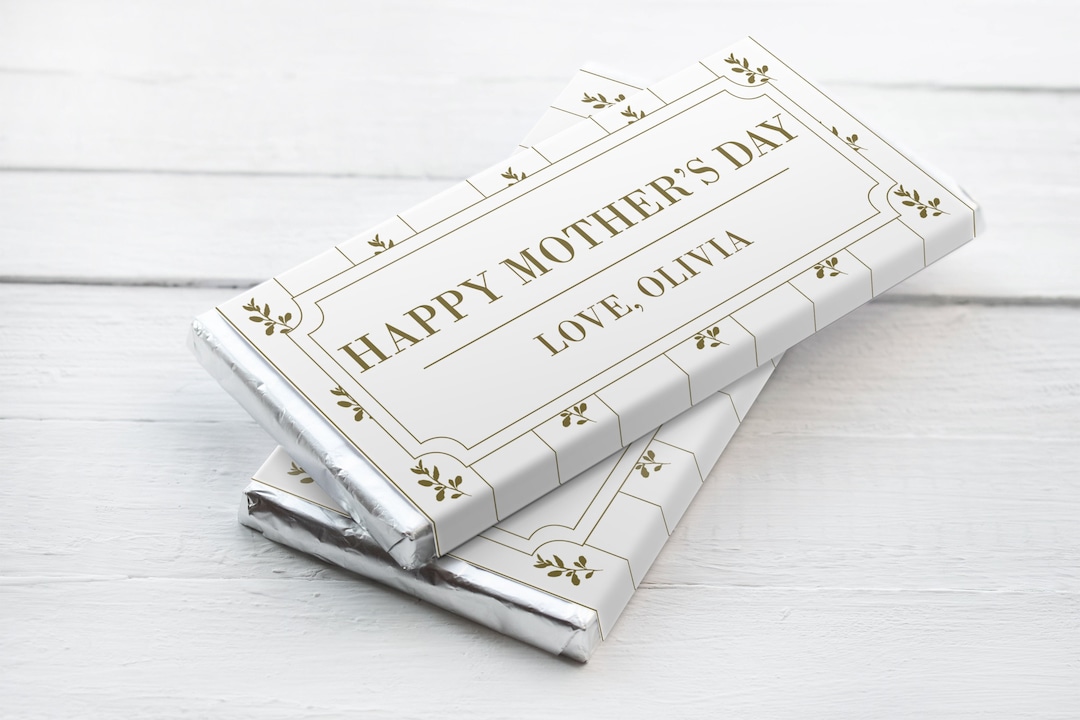 Mother's Day EDITABLE Candy Bar Wrapper - INSTANT DOWNLOAD - Printable ...