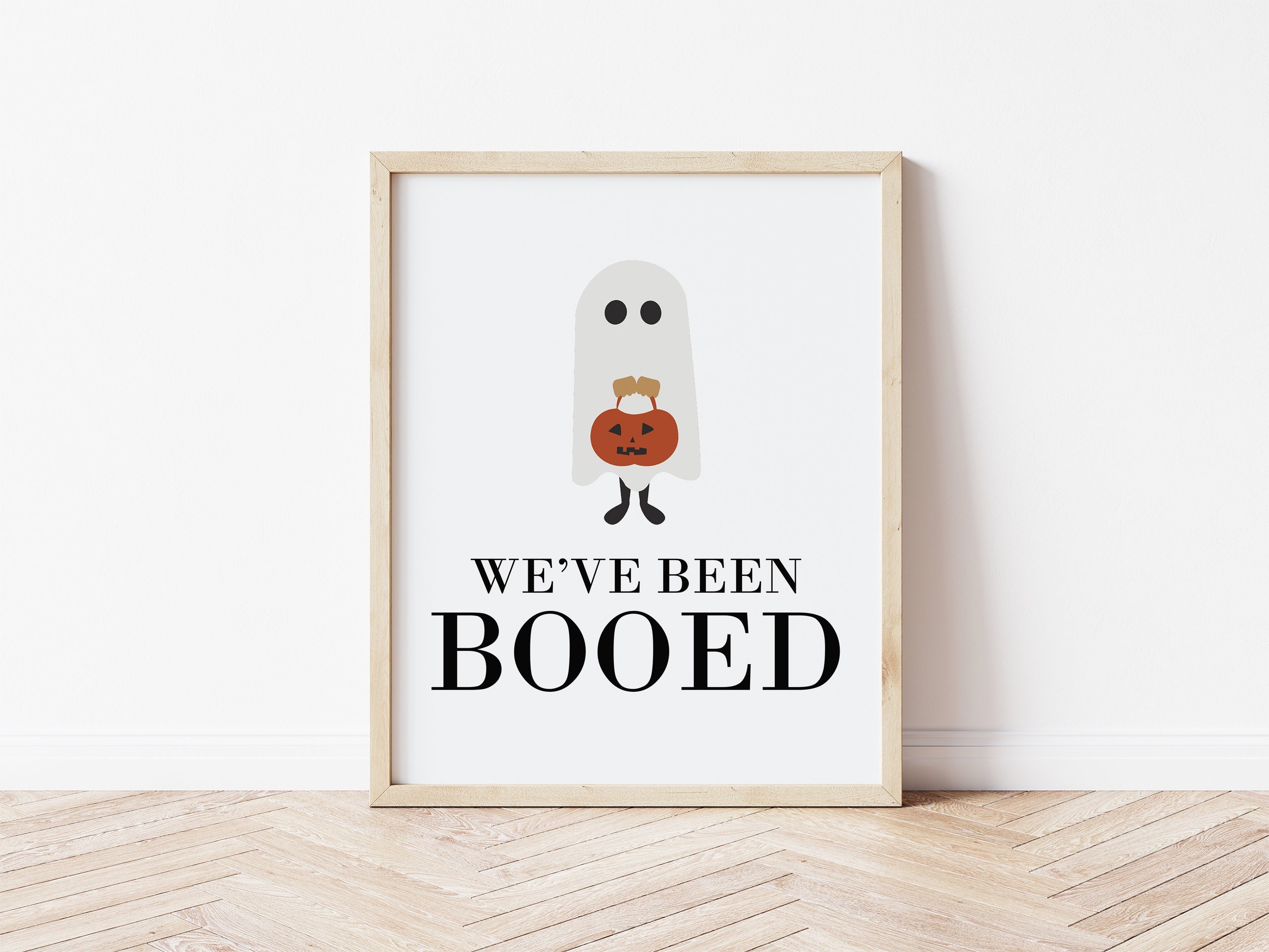 You've Been Booed 2 Sizes INSTANT DOWNLOAD Printable - Etsy