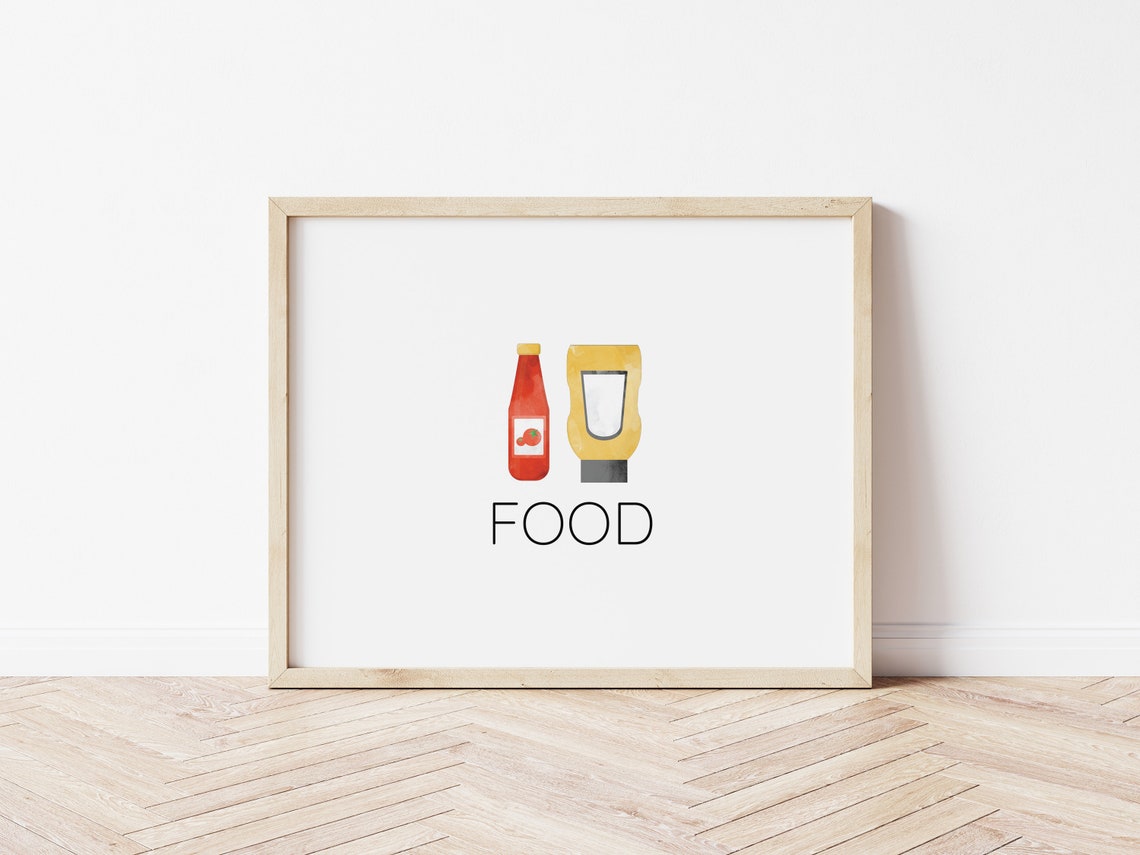 Barbecue Party Printable Signs INSTANT DOWNLOAD - Etsy
