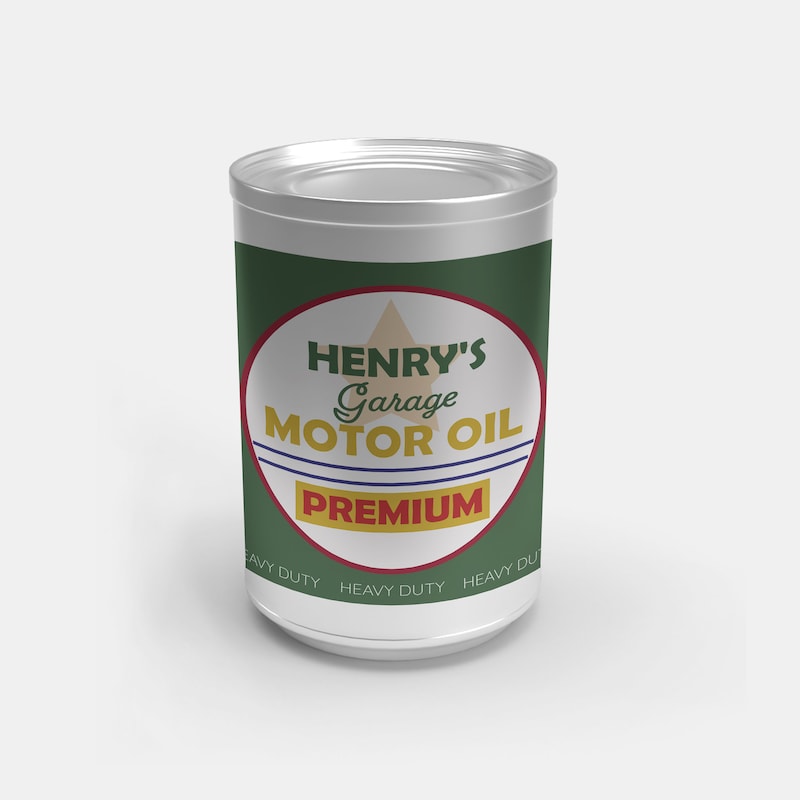 Oil Can Labels - Etsy