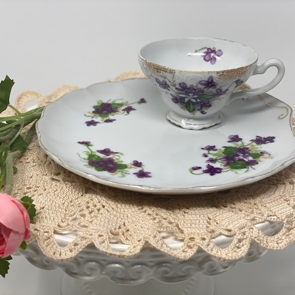 Violet Tea Cup - Etsy