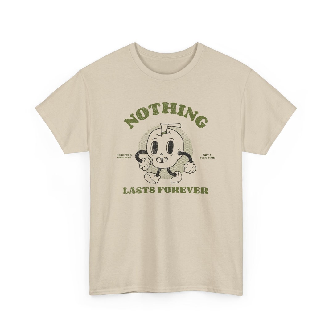 NOTHING LASTS FOREVER | Gothic Retro Cartoon T-shirt - Etsy