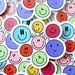 ALL SMILES Smiley Face Clear Transparent Sticker - Etsy