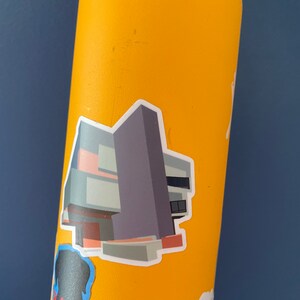 University of Cincinnati DAAP White Outline Waterproof Sticker - Etsy