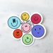ALL SMILES Smiley Face Clear Transparent Sticker - Etsy