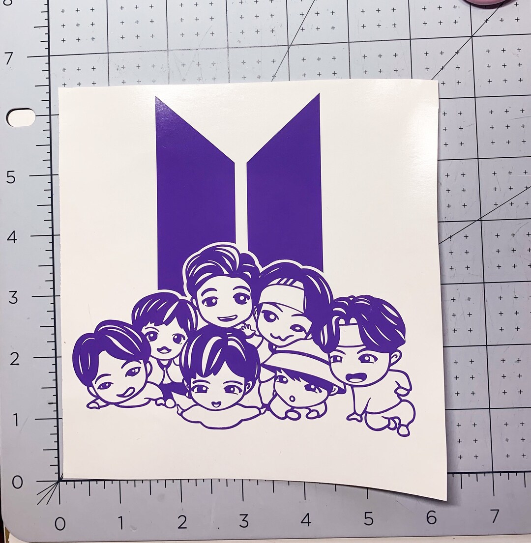 Tiny Tan Decal - Etsy