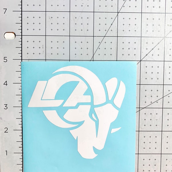 La Rams Logo - Etsy