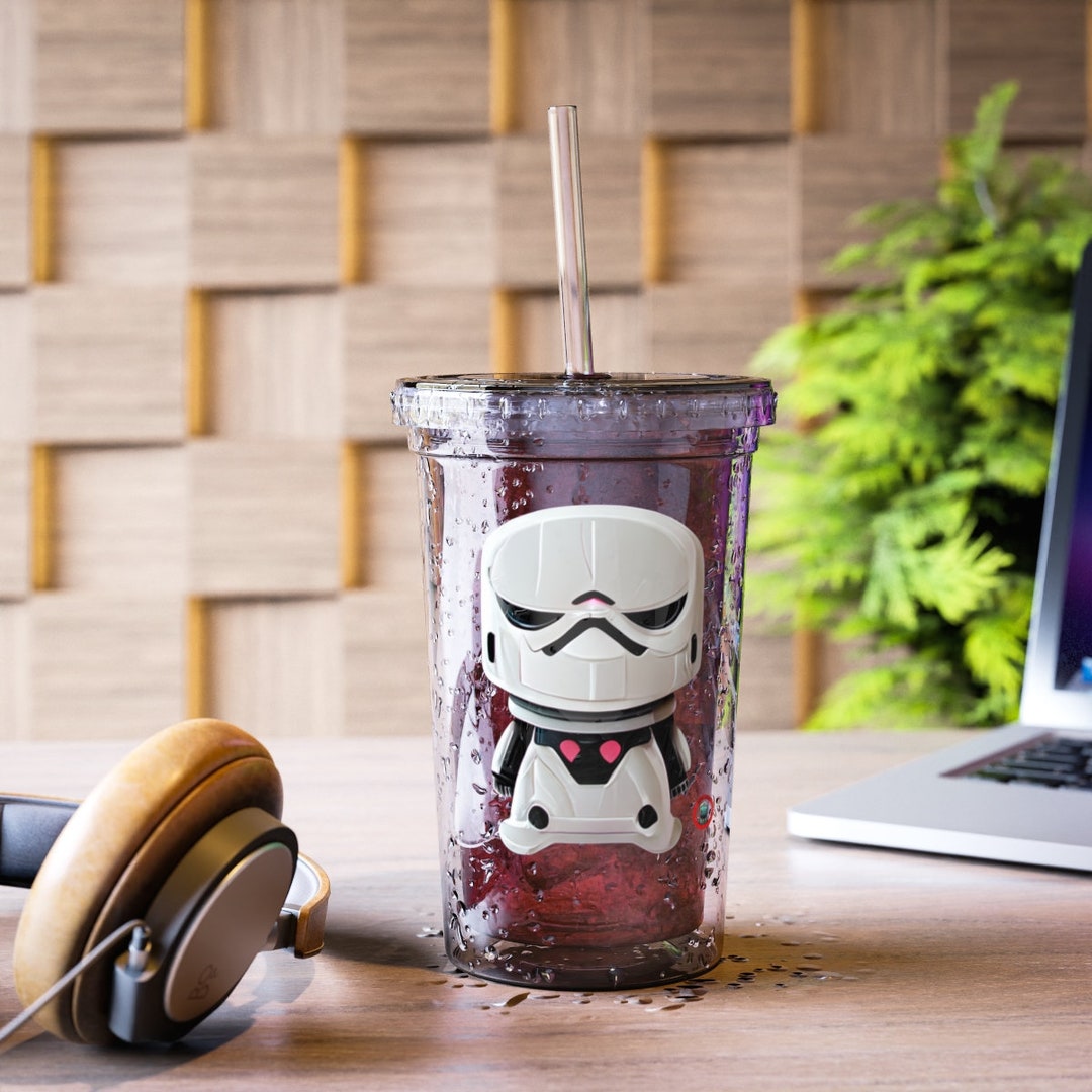 Chibi Robot Acrylic Tumbler - Chips - 16oz - Etsy
