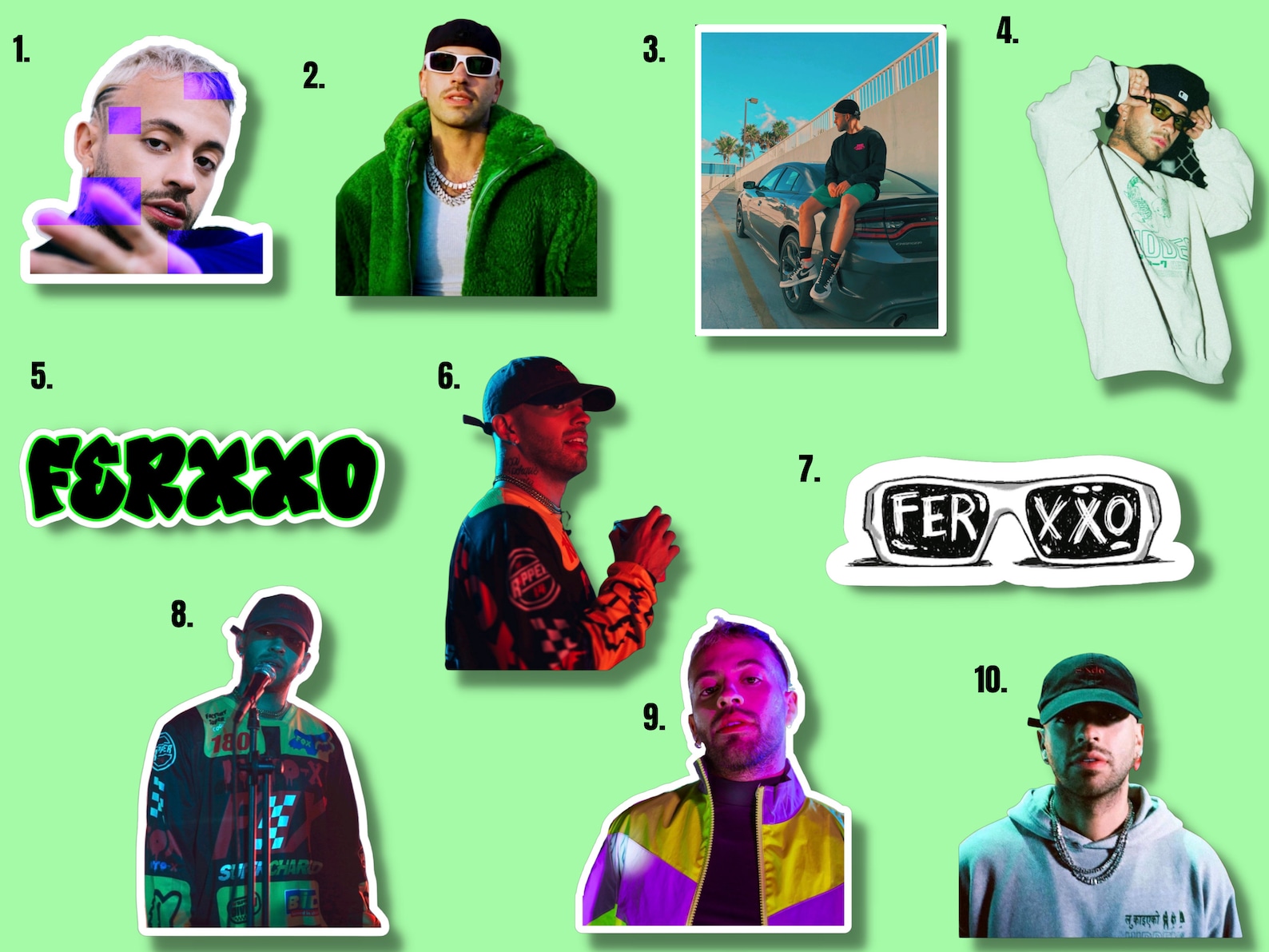 FEID Sticker Pack FERXXO - Etsy