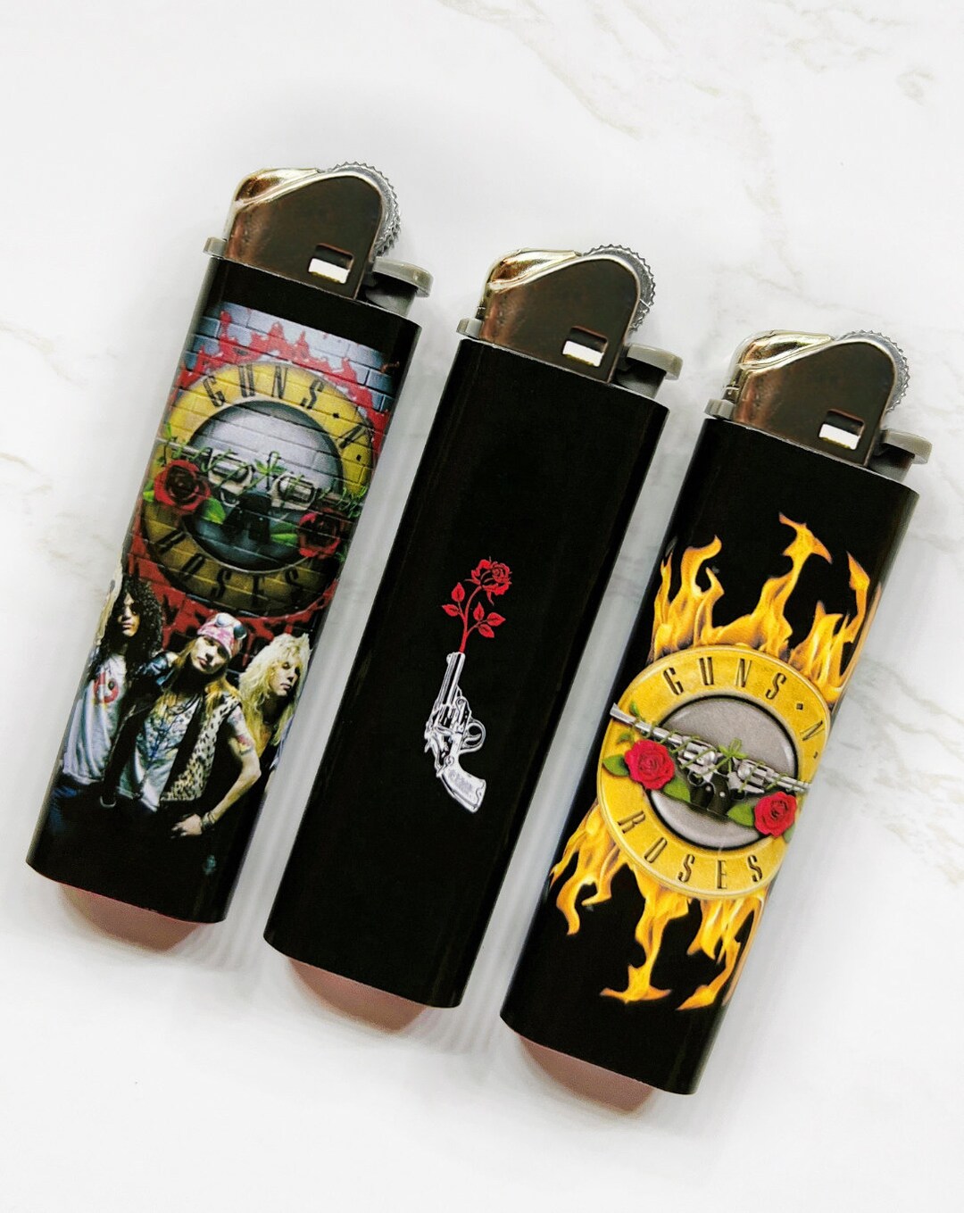 Guns N Roses Lighter Set - Etsy