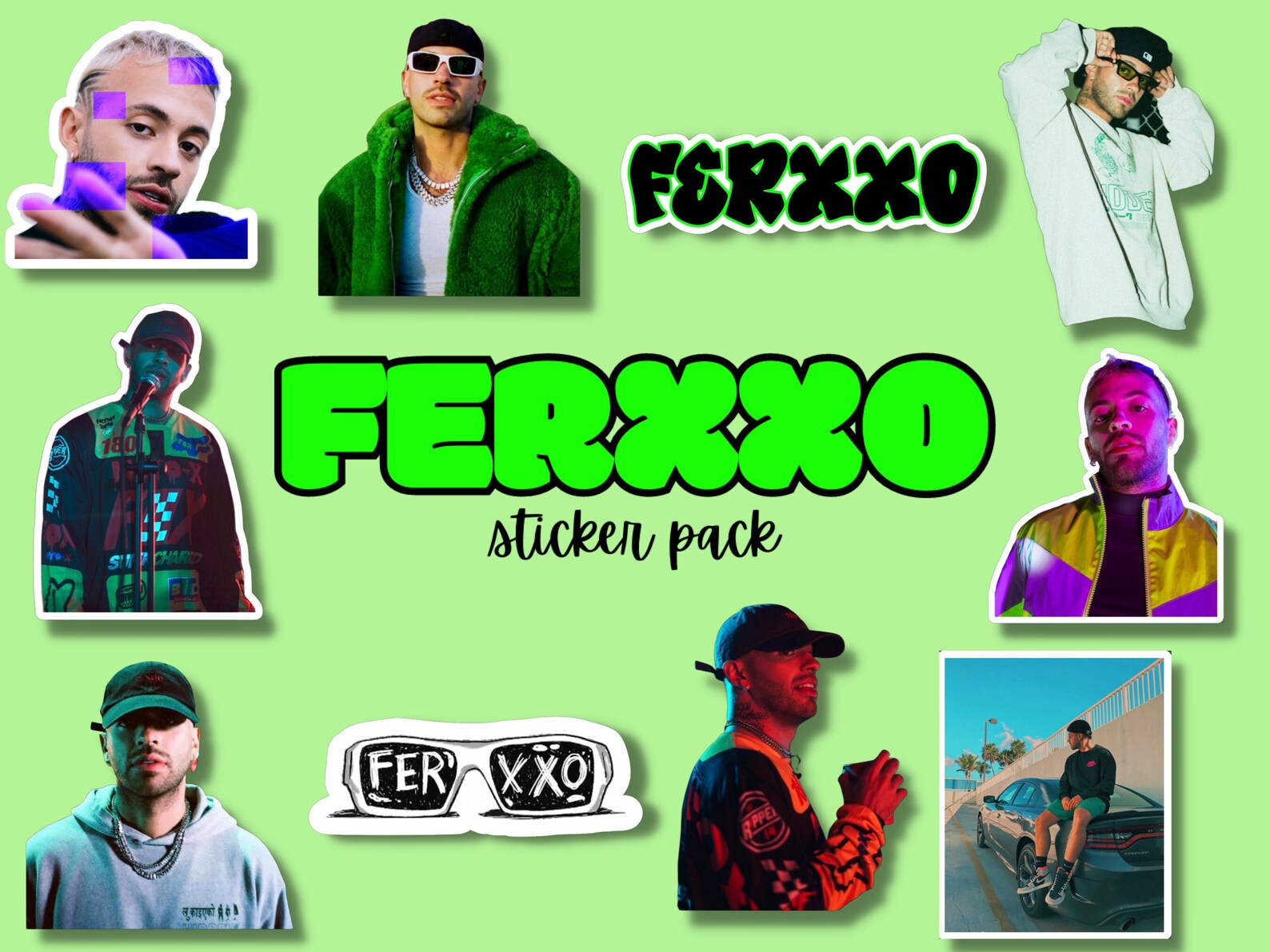 FEID Sticker Pack FERXXO - Etsy