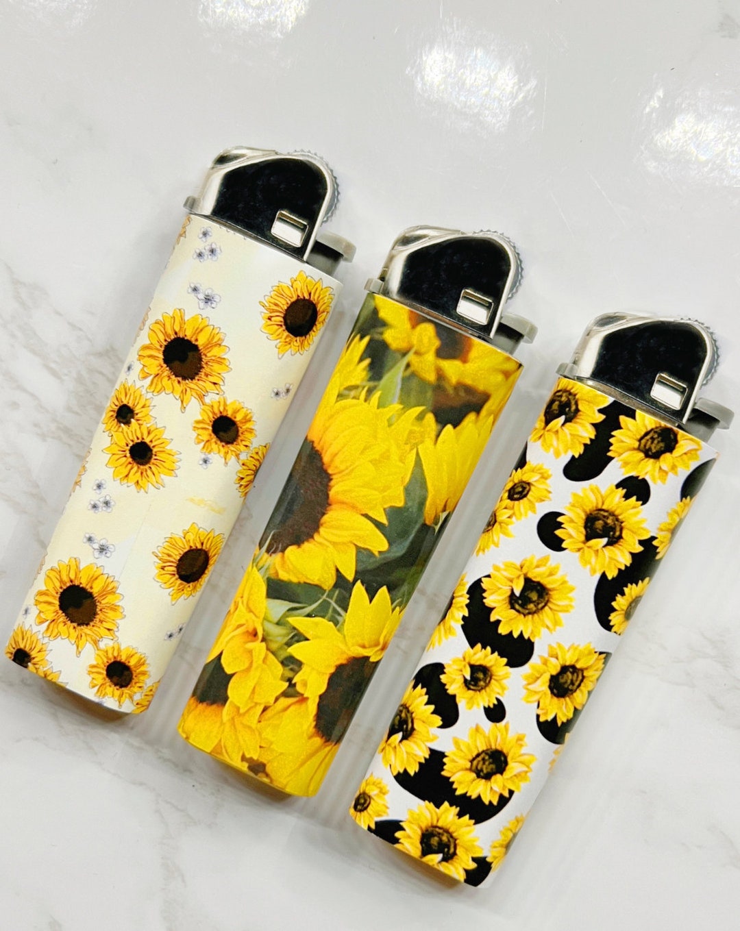 Sunflower Lighter Set - Etsy