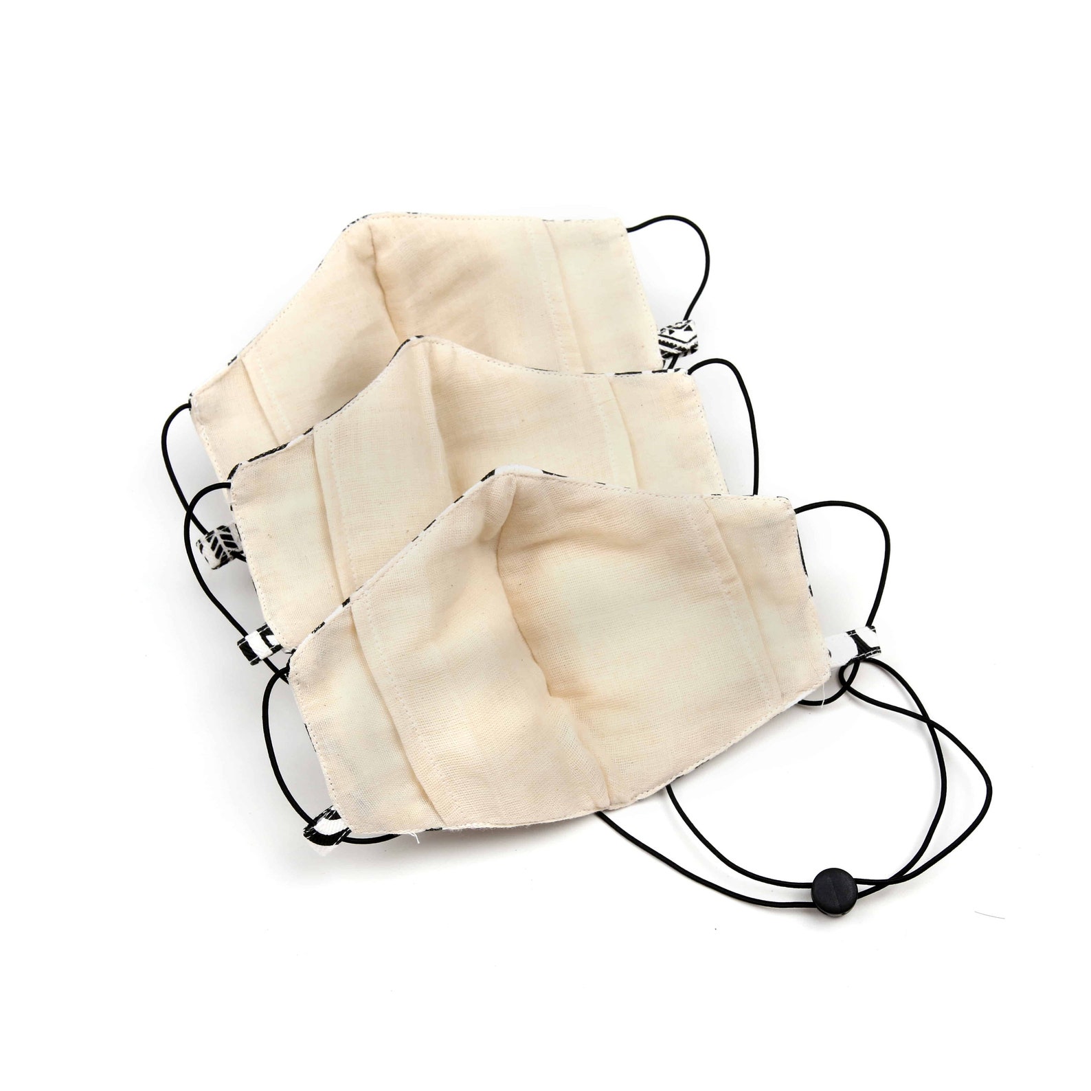 Geometric Face Mask With Filter Pocket Reusable Face Mask | Etsy