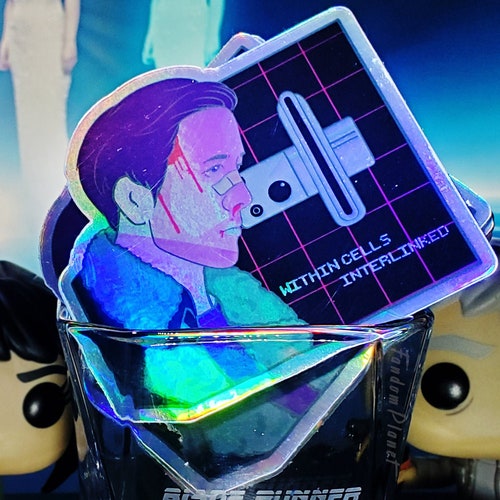 Blade Runner 2049 Inspired Holographic Sticker | Etsy