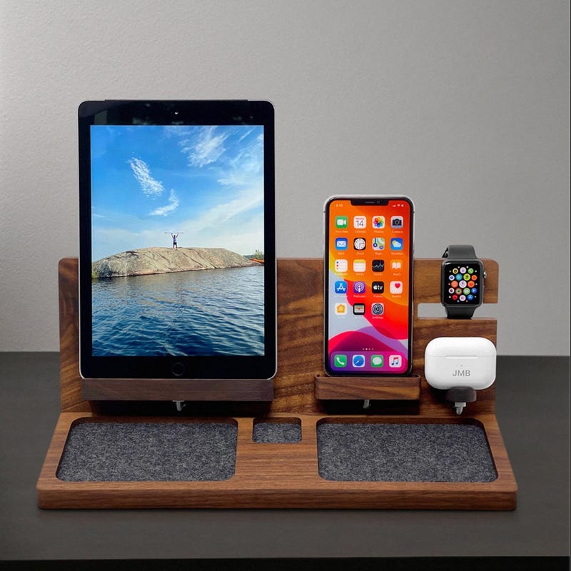 Phone and iPad Station - Etsy UK