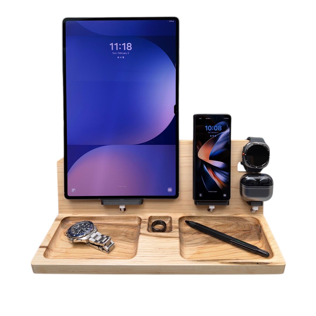 SAMSUNG CHARGING WORKSTATION, Galaxy Fold Charger, S25 Ultra Charging ...