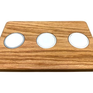 Triple Magsafe Charging Station: Solid Wood iPhone & Android Dock - Etsy