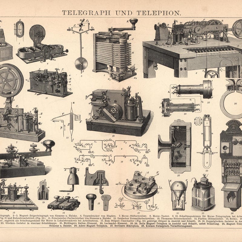 Alissa P14 Telegraph Model - Etsy Canada