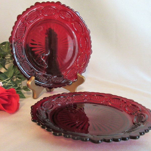 Scalloped Edge Plate - Etsy