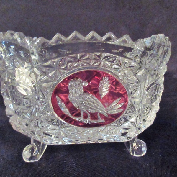 Hofbauer Red Bird Crystal - Etsy