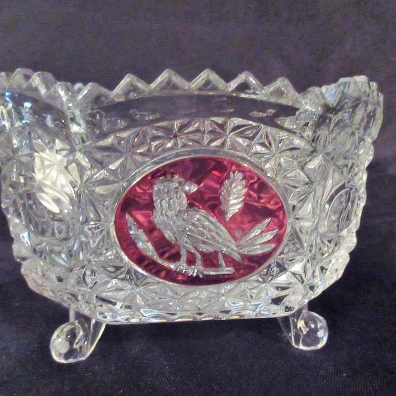 Hofbauer Red Bird Crystal - Etsy