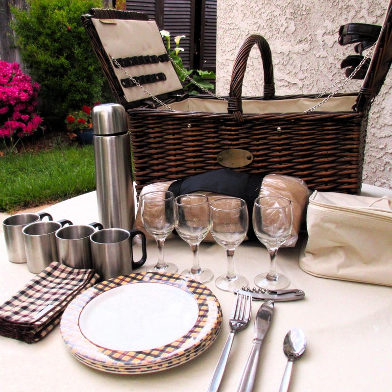 Plastic Picnic Set - Etsy