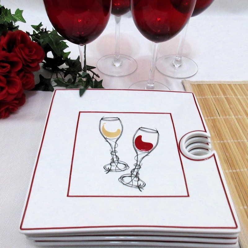 Wine Plates - Etsy