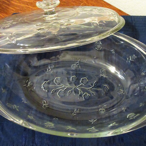 Savannah Floral Anchor Hocking Casserole Dish - Etsy