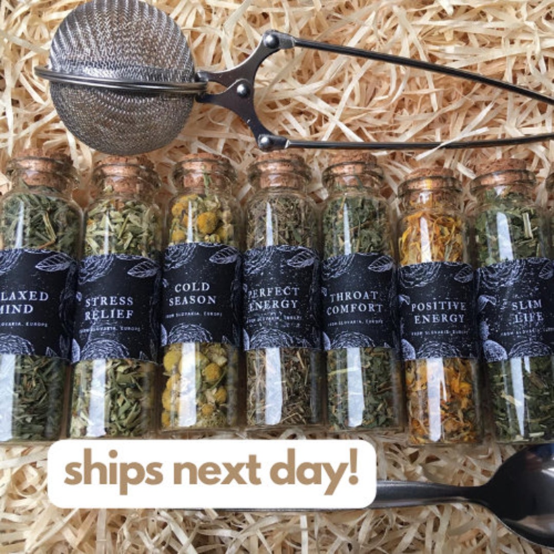 Tea Gift Set/tea Gift Box/christmas Gift Present/bottles/organic Tea ...