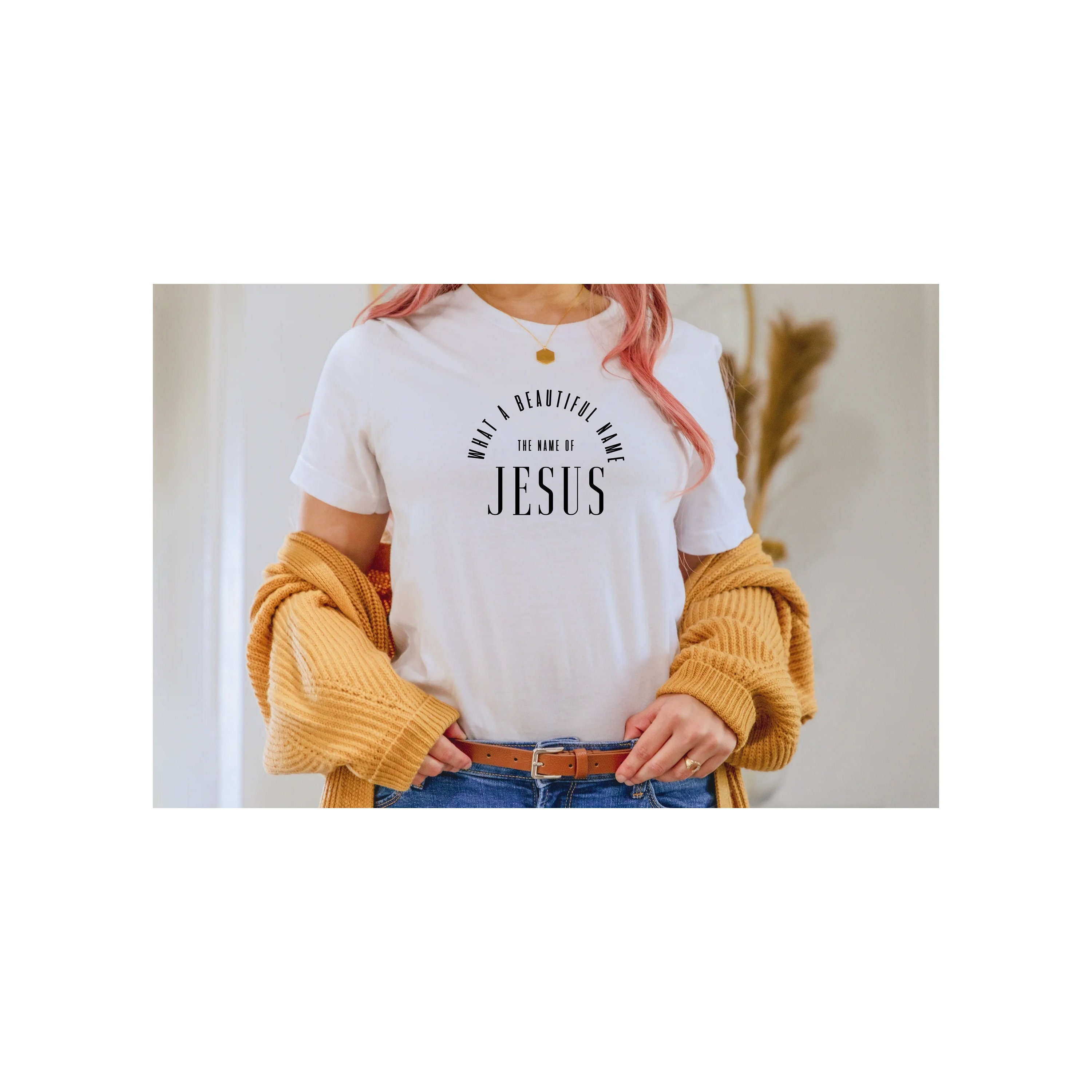 What A Beautiful Name It is the Name of Jesus Hillsong Worship - Etsy