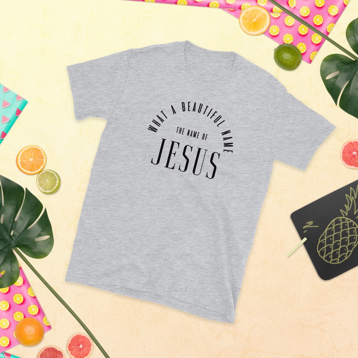 What A Beautiful Name It is the Name of Jesus Hillsong Worship - Etsy