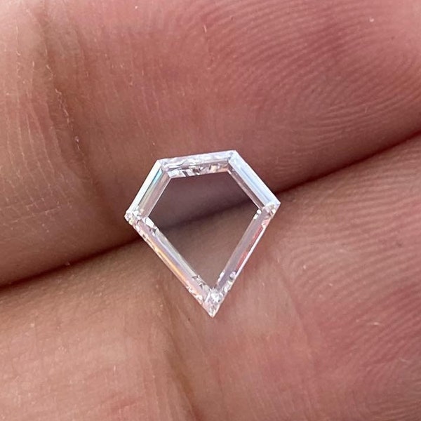 Flat Diamond Ring - Etsy