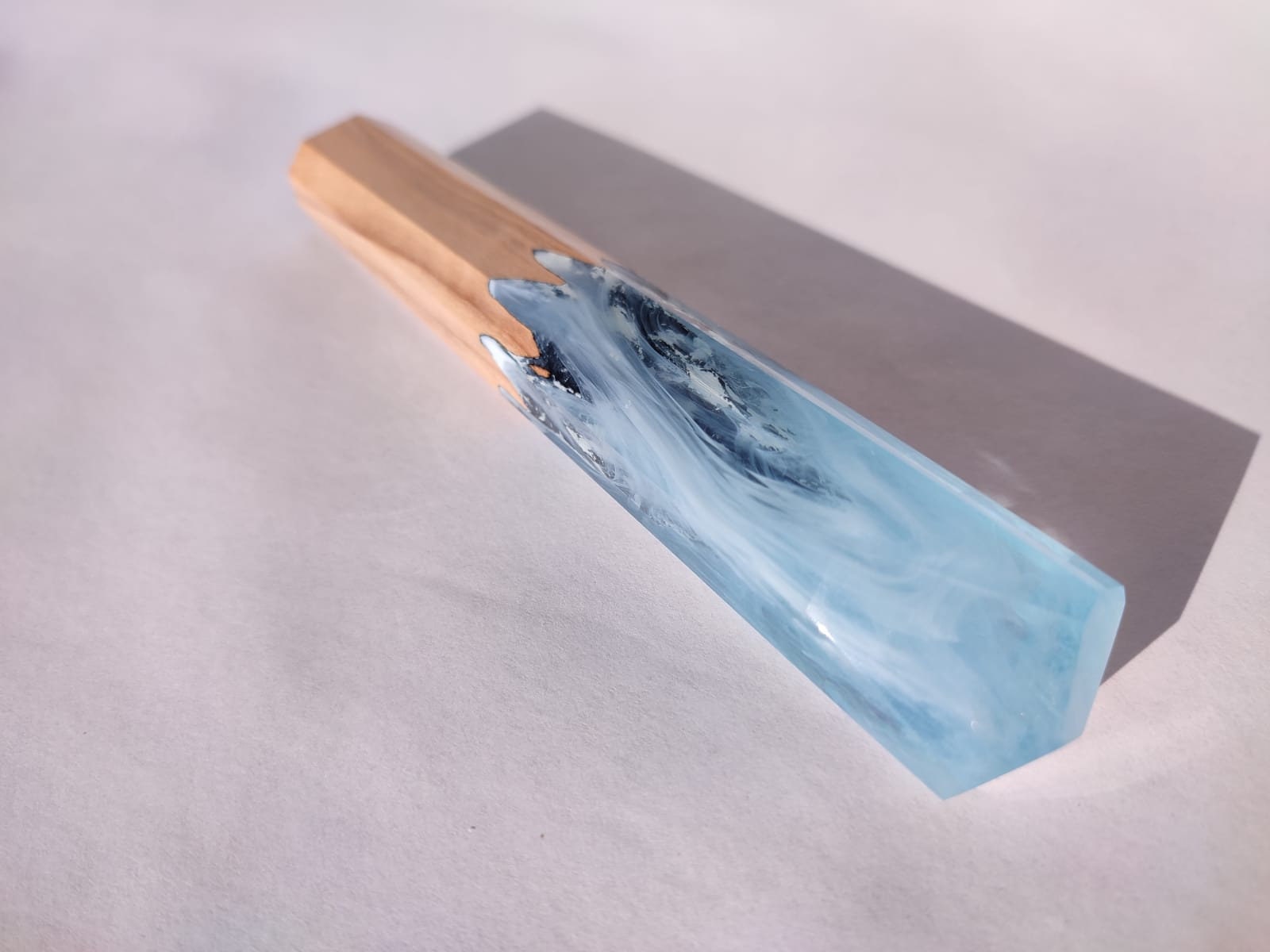 Japanese Wa Handle Octagonal Knife Handle Model: Ice Age - Etsy