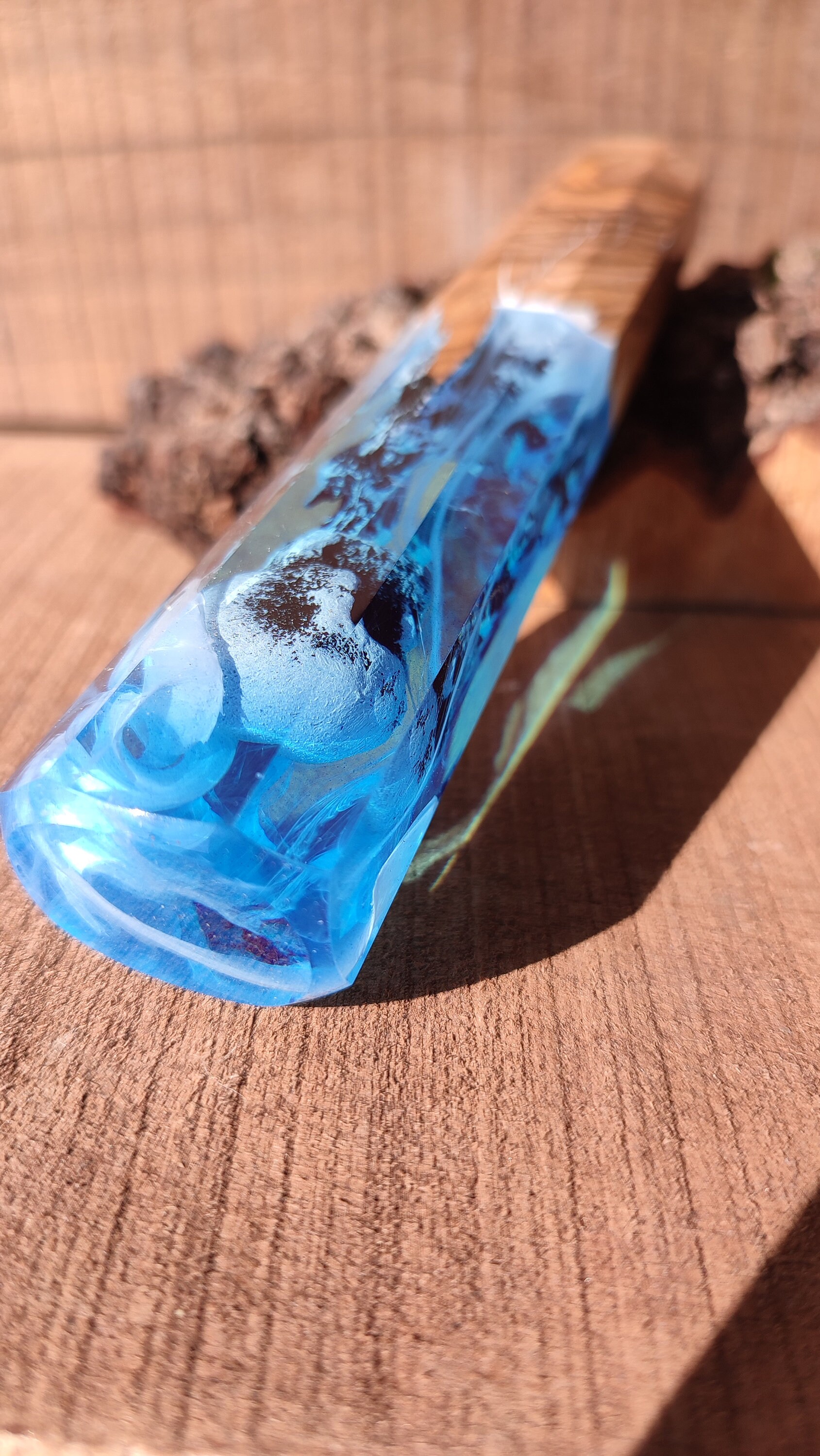 Japanese Wa Handle Octagonal Knife Handle Model: Frozen - Etsy