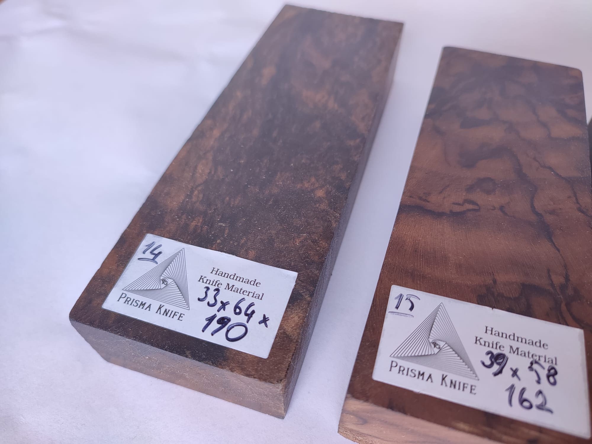 Turkish Walnut Wood Block: Natural Knife Handle Blank (30x50x150mm) - Etsy