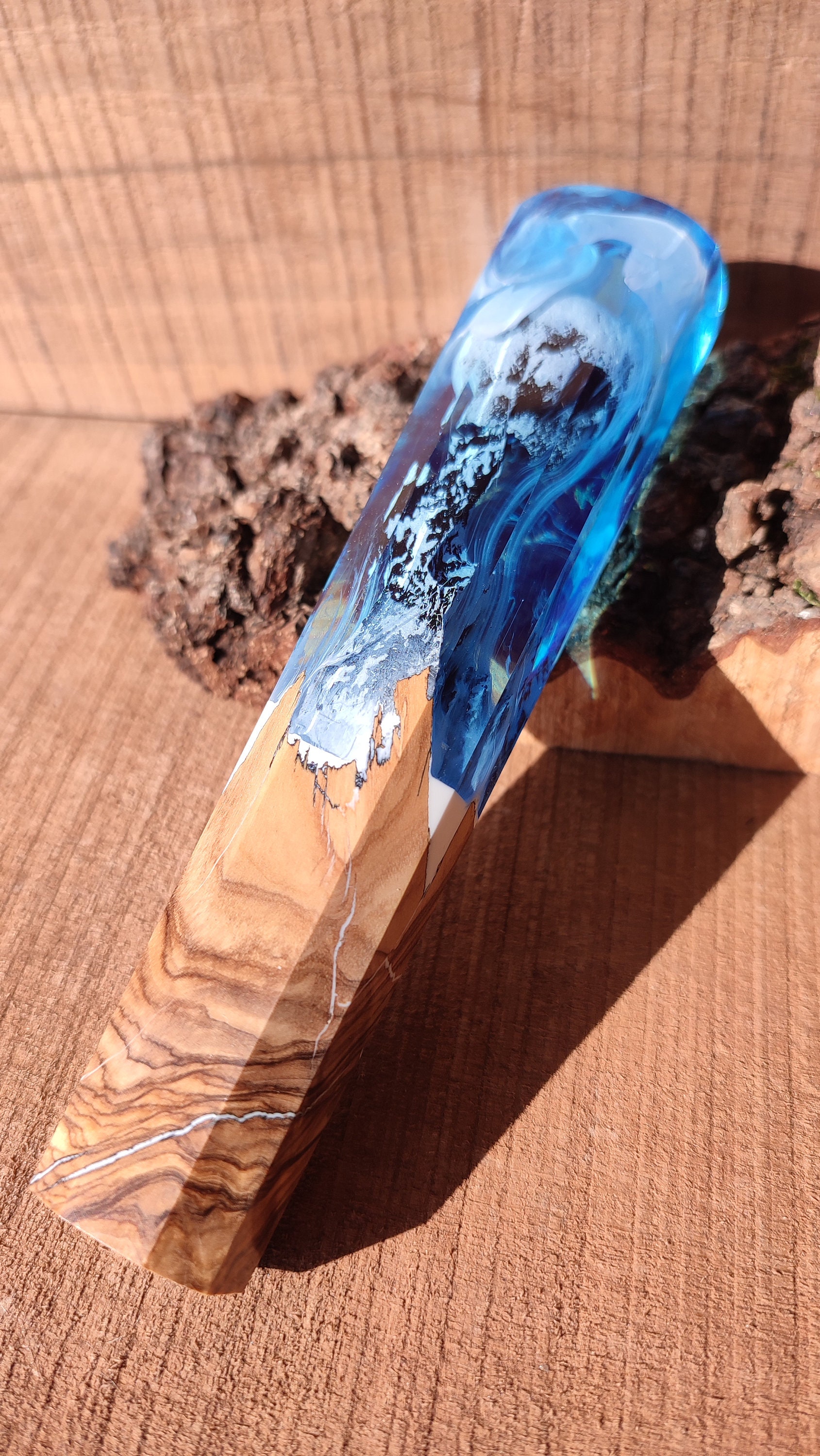 Japanese Wa Handle Octagonal Knife Handle Model: Frozen - Etsy