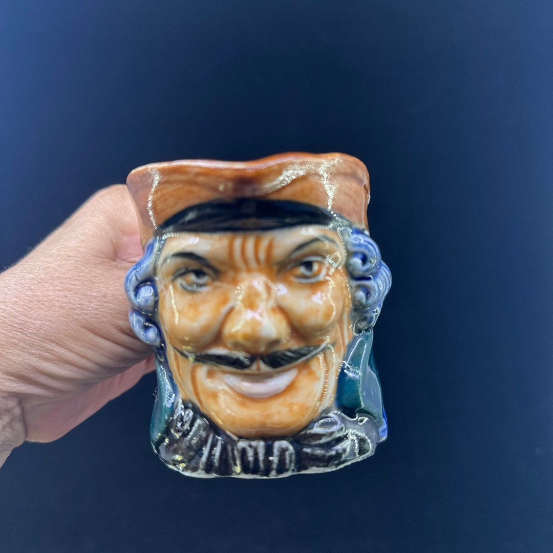 Antique Occupied Japan Pirate 3” Toby Mug Creamer Colonial Style - Etsy