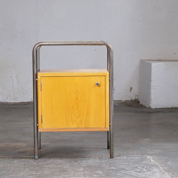 Yellow Bedside Table - Etsy