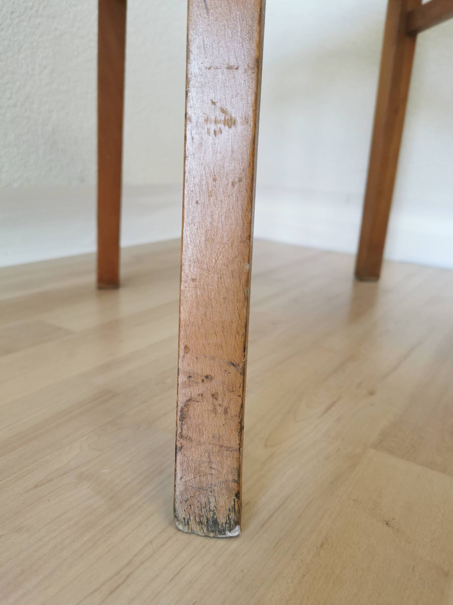 Vintage Wooden Dining Chair: 1970s Yugoslavia, Farmhouse Bistro Style ...