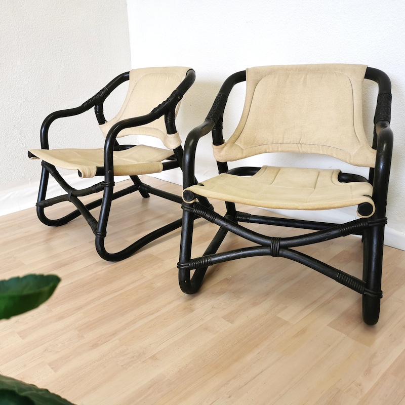 Vintage Safari Chair - Etsy