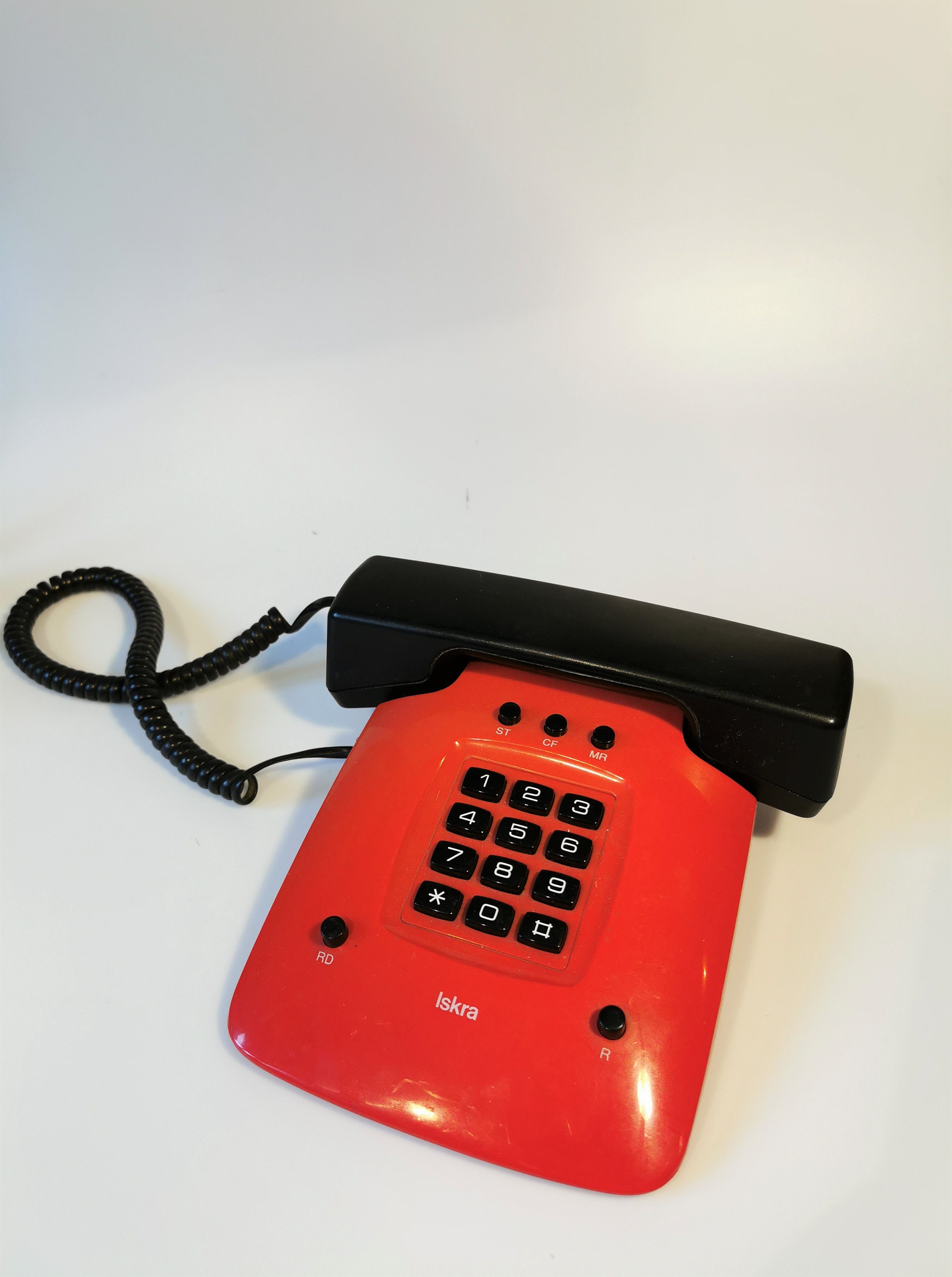 Retro Red Phone ISKRA Eta 855S From 1990s / Moma Collection / | Etsy