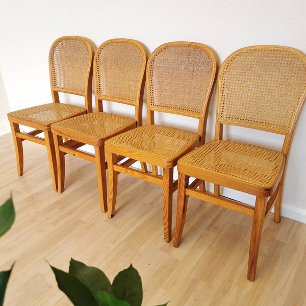 Cane Dining Chairs - Etsy