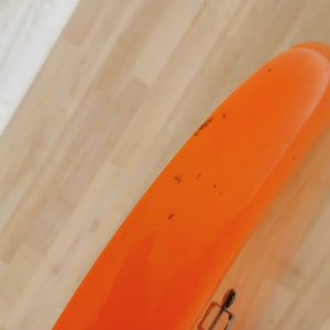 Vintage Orange Round Mirror / Space Age Plastic Wall Mirror / - Etsy