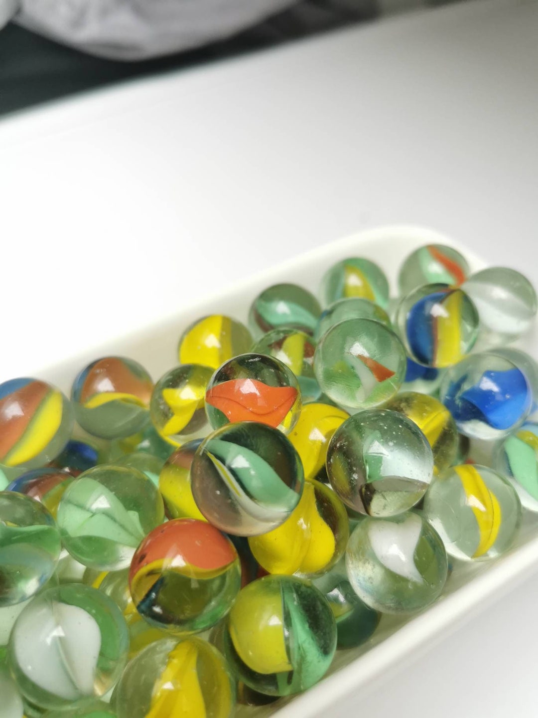 Vintage Glass Marble / Lot of 50 / 100 / 500 Pcs / Rare Multicolored ...