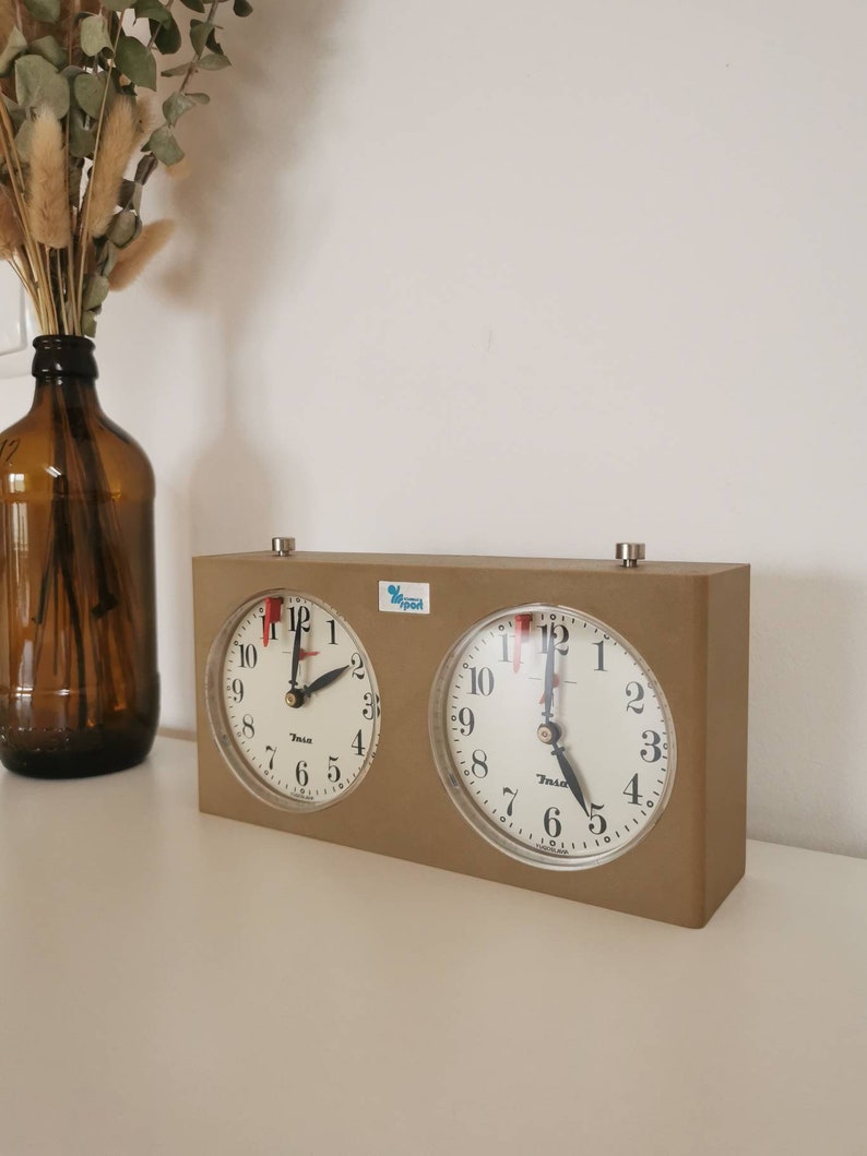 Vintage Chess Clock by INSA Kombinat Sport / Yugoslavia 1980s - Etsy