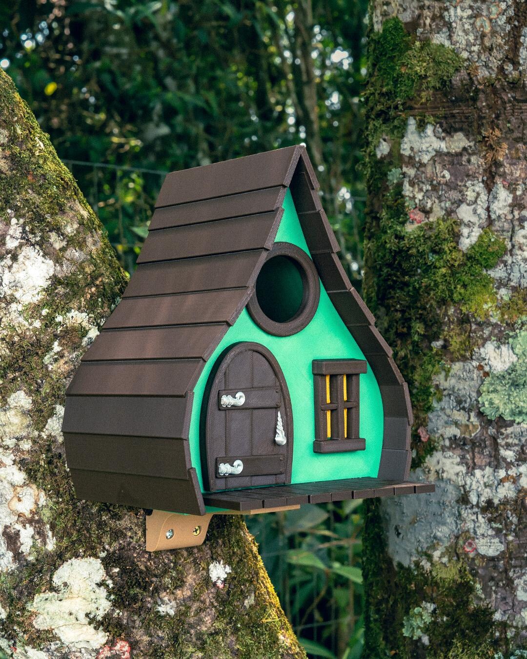 Fairytale Hut Bird House, Outdoor Bird House, Bird Watching Gift ...