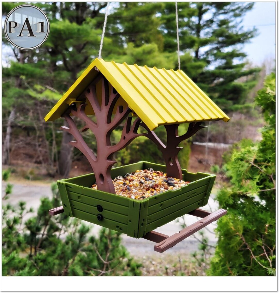 Countryside Bird Feeder, Outdoor Bird House, , Bird Watching Gift ...