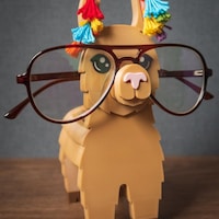 Turtle Eyeglass Holder Hand Painted, Cute Animal Glasses Stand, Perfect ...