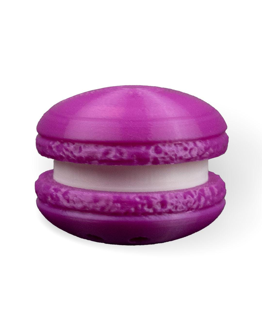 Macaron Clicker & Keychain, 3D Printed Keychain, Fidget Keychain, Cute ...